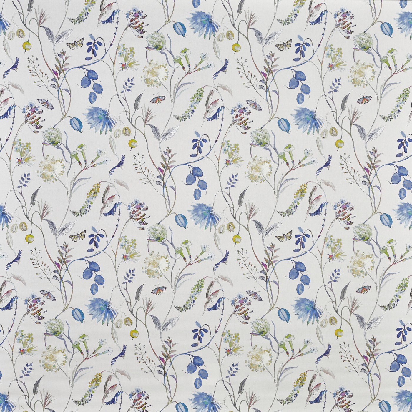 Wetlands - Saxon Blue fabric | Abbey Gardens | Prestigious Textiles