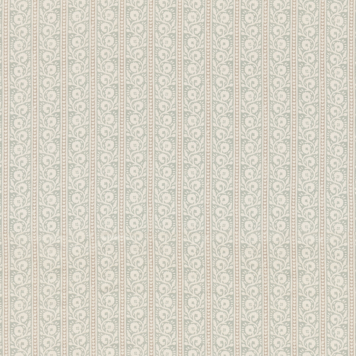 Poppy Sprig - Ochre fabric | House Small Prints | GP & J Baker
