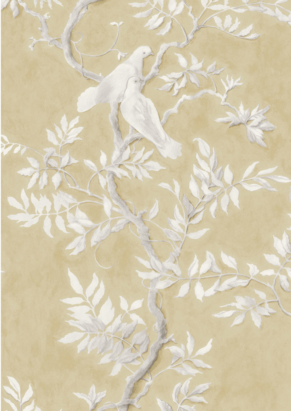 Doves Thunder wallpaper English Ethnic Lewis Wood