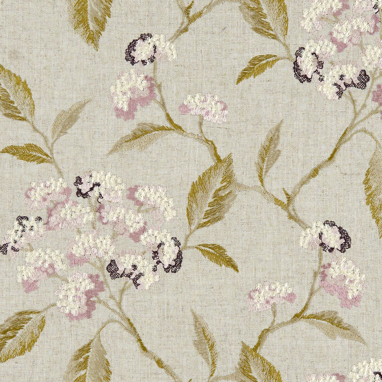 Summerby - Raspberry fabric | Avebury | Clarke & Clarke