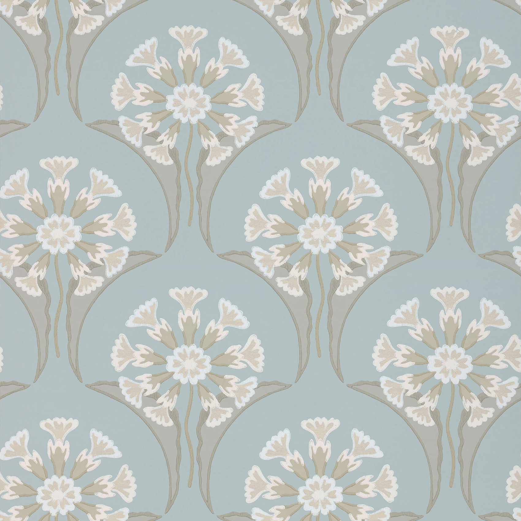 Hencroft - Lute wallpaper | National Trust Papers | Little Greene Paint ...
