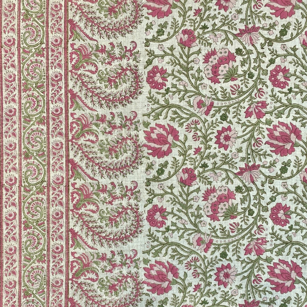 Persian Daisy - Buttermilk fabric | Stitch & Block | Ian Sanderson