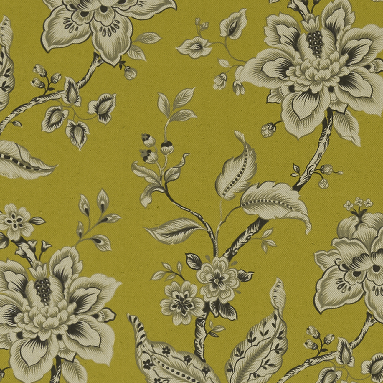 Palampore - Mineral fabric | Eden | Clarke & Clarke