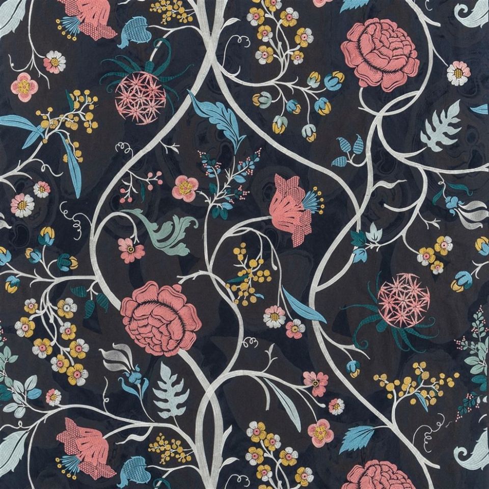 Darius Garden - Jais fabric | Utopia Fabric & Wallpaper | Christian Lacroix