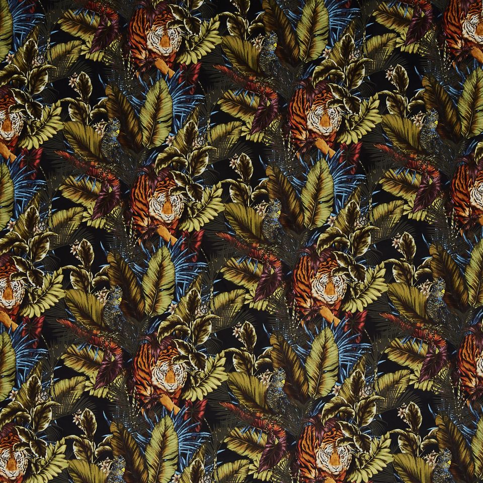 Bengal Tiger - Amazon fabric | Journey Beyond | Prestigious Textiles