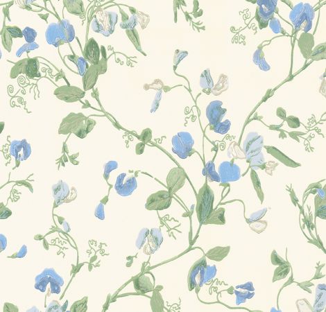 Alma - Blue wallpaper | Archive Anthology | Cole & Son