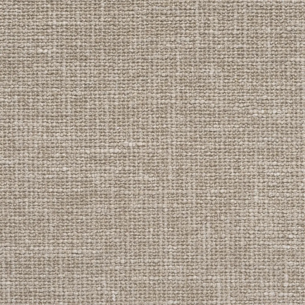 Toulon - Chalk fabric | Moselle Lino Fabric | Designers Guild