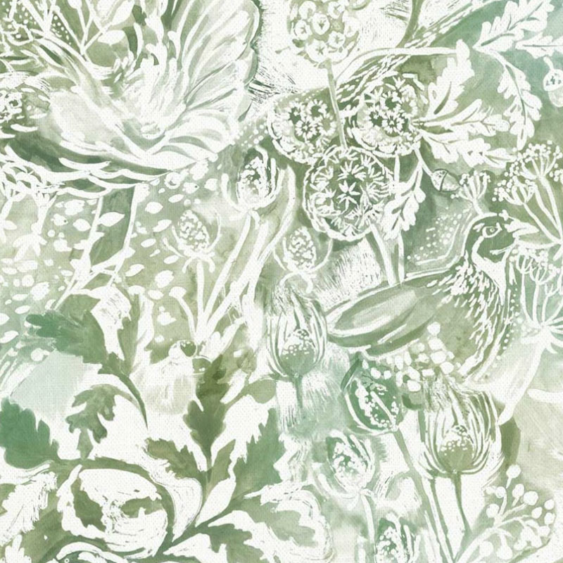 Heather Moors - Linen fabric | Wilderness | Voyage
