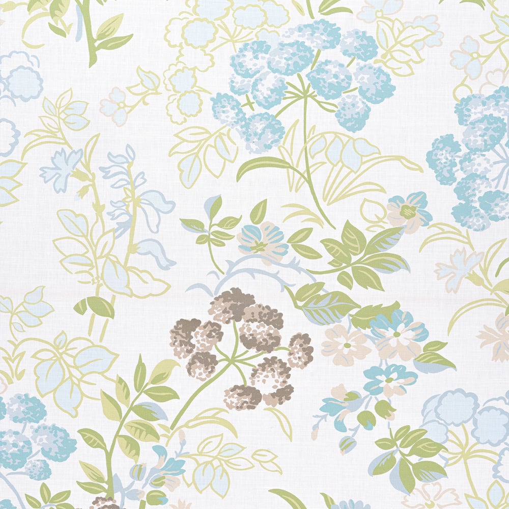 Spring Garden - Cream fabric | Canopy Fabrics | Thibaut